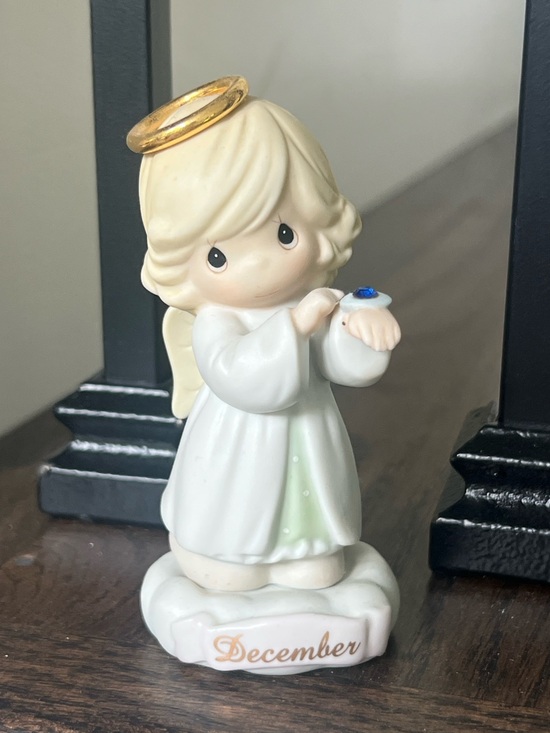 Precious Moments | Accents | Precious Moments December Birthstone Angel ...